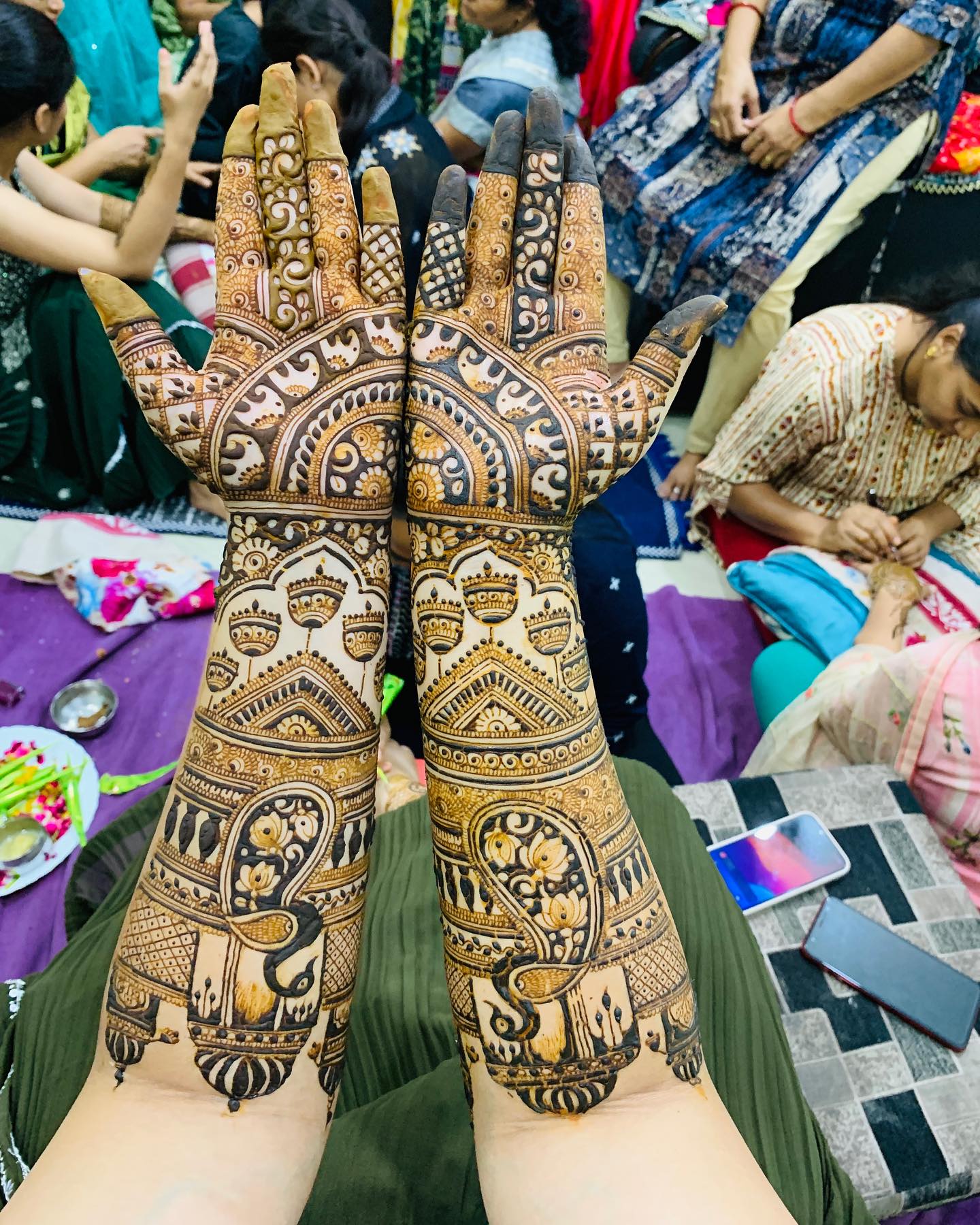 Bridal Mehendi Designs | दुल्‍हन की मेहंदी डिजाइंस | full hand mehndi ...