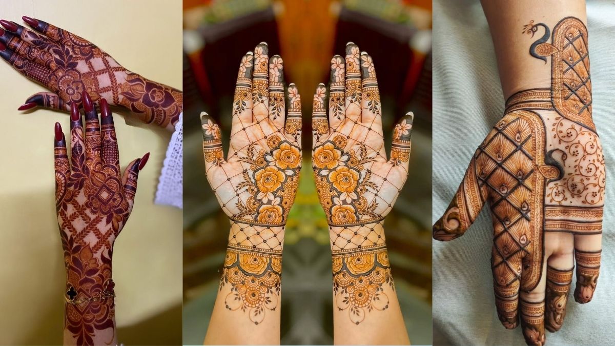Jaal Mehndi: जाल मेहंदी की सबसे आसान डिजाइसं देखें, रचने के बाद बहुत ...