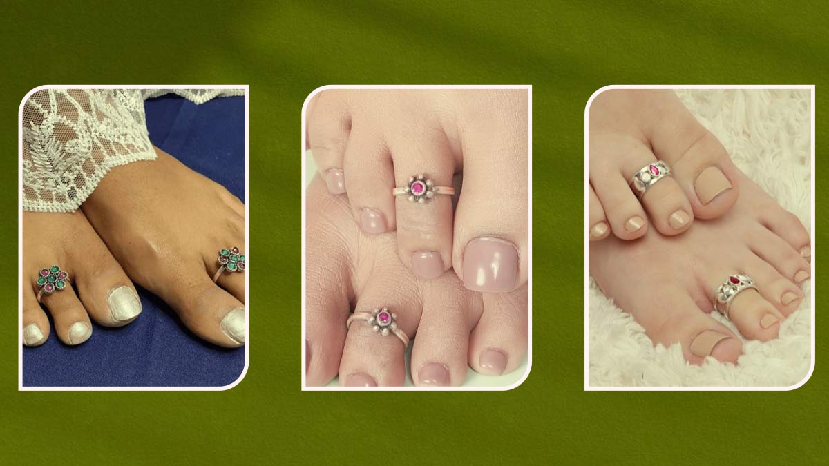 Toe Ring Designs: बदलनी है अपनी बिछिया तो इन डिजाइंस को करें ट्राई, पैर ...