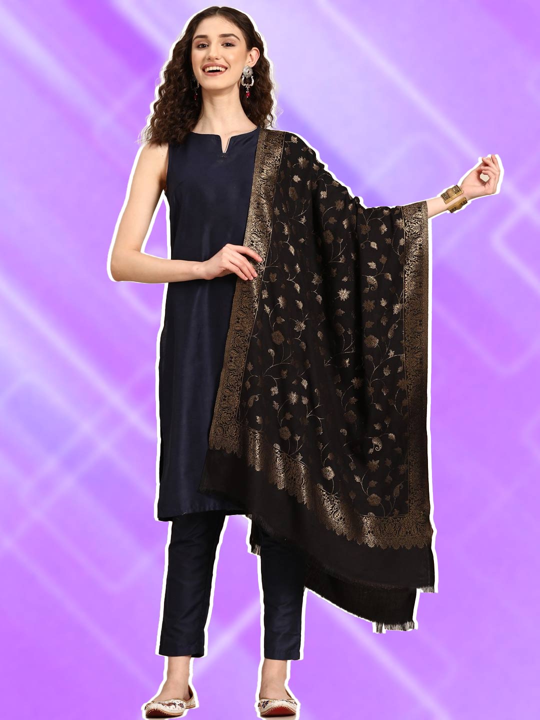 Stoles Designs: आउटफिट के साथ अच्छे लगेंगे ये स्टोल, देखें डिजाइंस ...