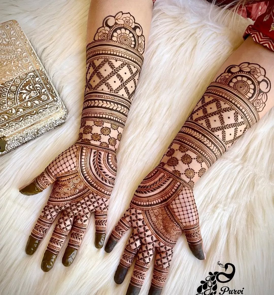 Mehndi Photos | लंबे हाथों के लिए मेहंदी डिजाइंस | Long Hand Mehndi ...