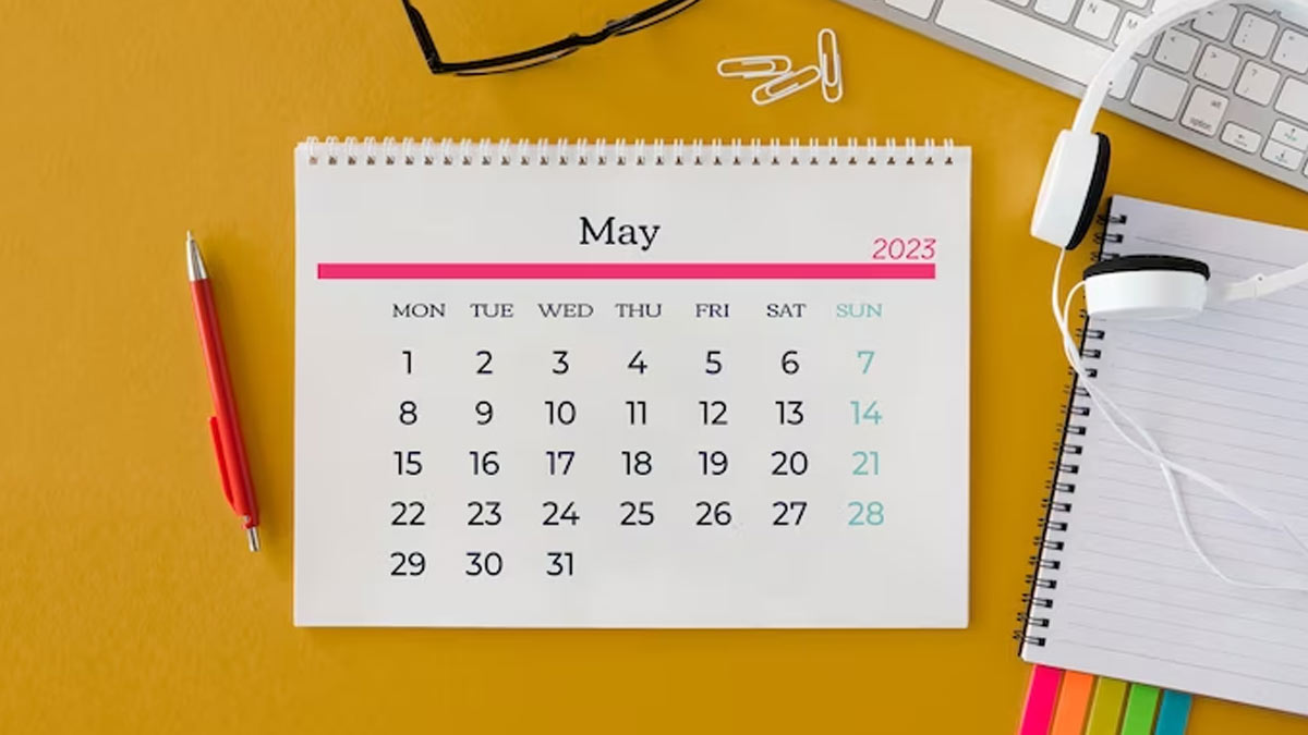 May 2025 Holiday Calendar: कब रहेंगे बैंक बंद, स्कूलों में होगी छुट्टी ...