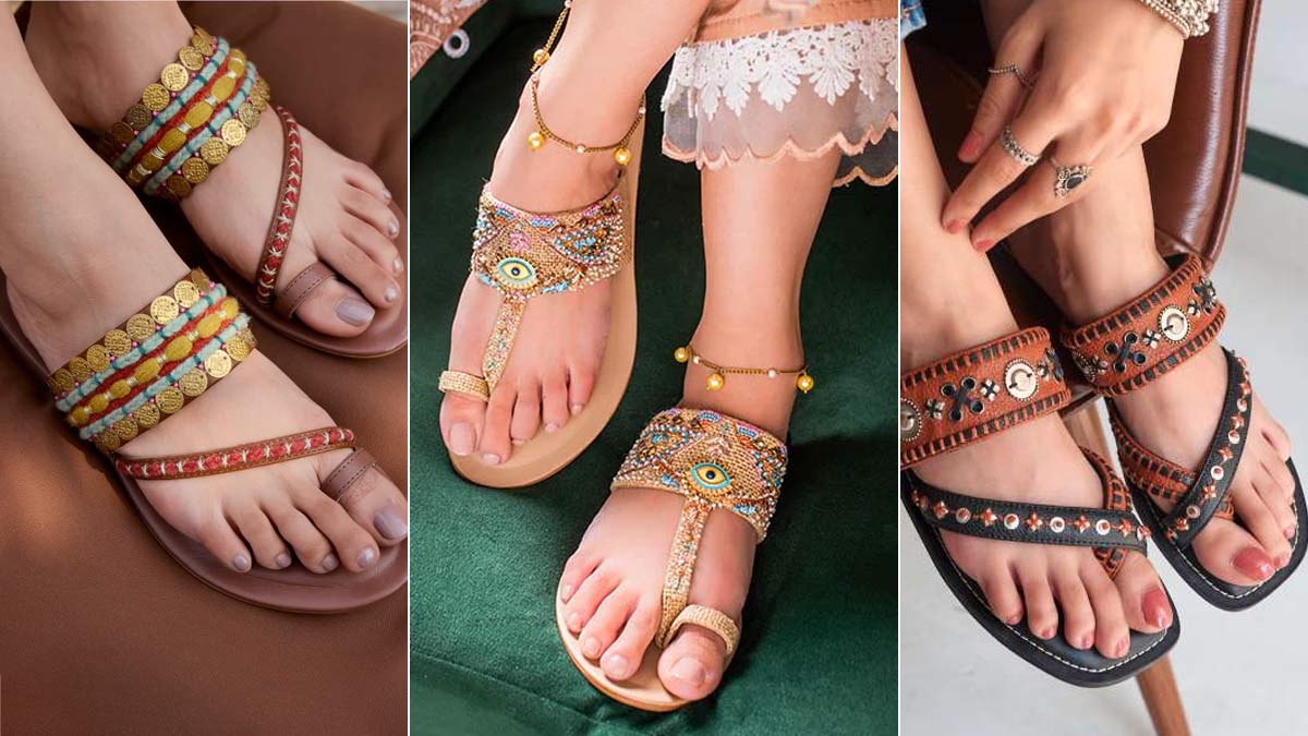 Kolhapuri Slippers For Women: गर्मियों में स्टाइल करें ये 4 कोल्हापुरी ...