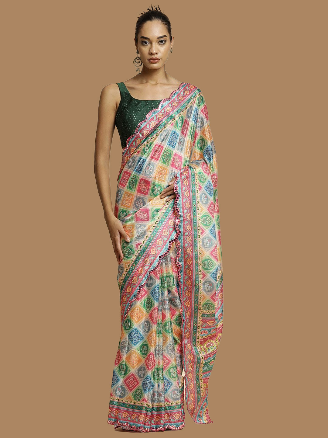 Multi Colour Saree Designs: लुक दिखेगा खूबसूरत, स्टाइल करें ये 4 तरह ...