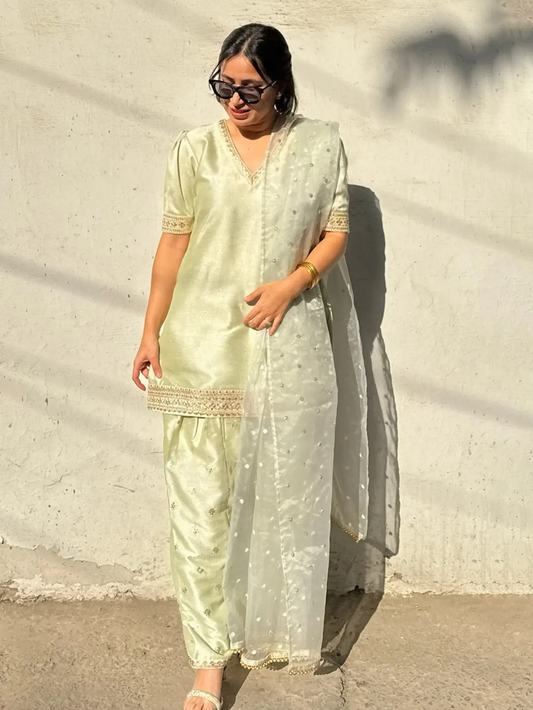 Farshi Salwar Suit Designs: ये 3 तरह के फर्शी सलवार सूट करें स्टाइल ...