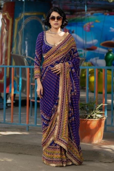 Chunari Print Saree के ये डिजाइंस हैं लाजवाब, विकल्‍प देखें और अपने लिए ...