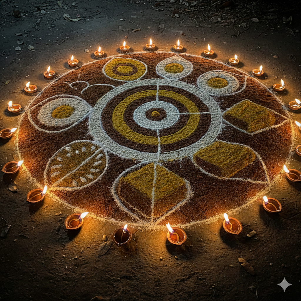 Makar Sankranti Rangoli 2026: मकर संक्रांति पर 30 मिनट में बनाएं यह ...