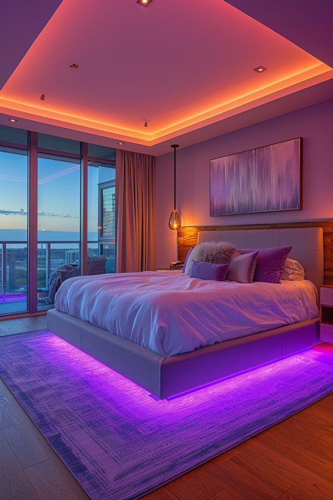 Strip Lights के ये आइडियाज, सिंपल Living Room को देंगे प्रीमियम और ...