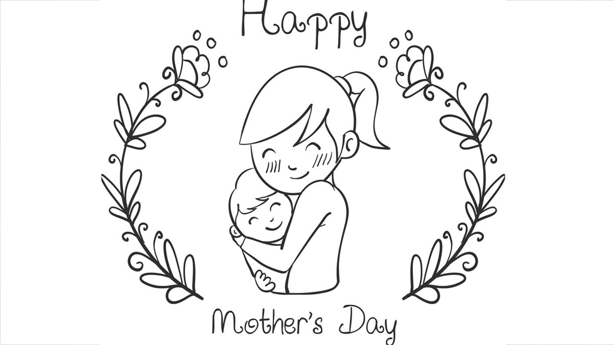 Mother's Day Drawing Ideas 2026: मदर्स डे ड्राइंग कॉम्पटीशन में चाहिए ...
