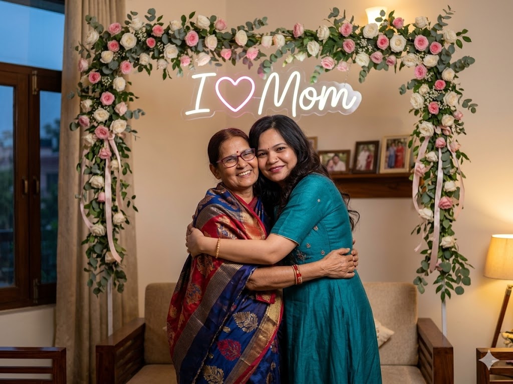 Mother's Day AI Photo Prompt से बनाएं खूबसूरत तस्वीर, Gemini पर हिंदी ...