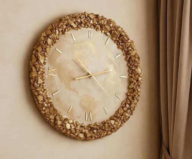 Living Room के ल‍िए बेस्‍ट हैं ये Wall Clock, बदल जाएगा कमरे का पूरा ...