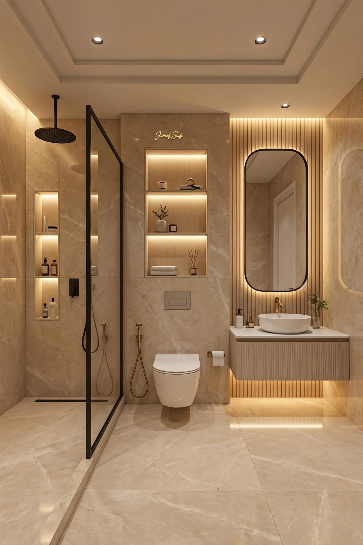Bathroom Light Mirror Designs: अपने घर के बाथरूम को दें होटल जैसा लुक ...