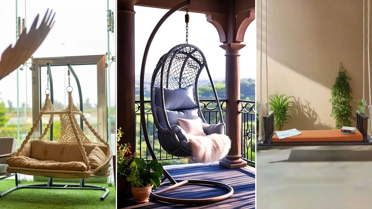 Jhula Designs For Balcony: बोरिंग बालकनी को दें एक खूबसूरत मेकओवर, इस ...