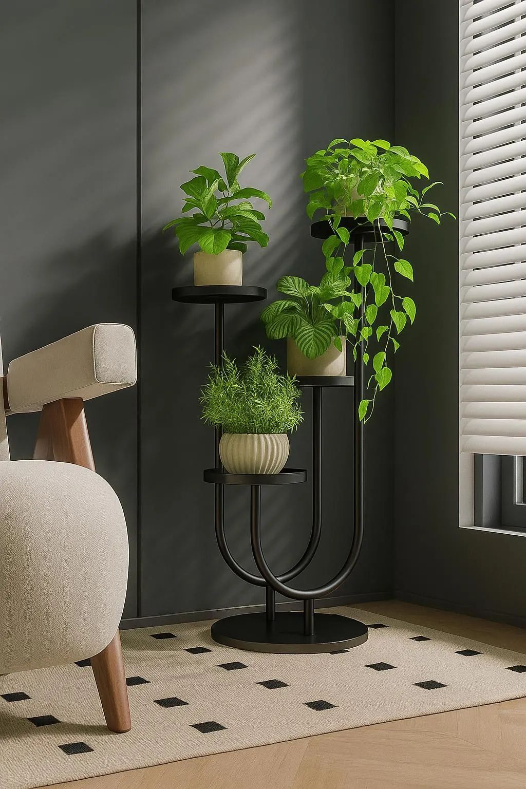 Living Room में चार चांद लगाएंगे Steel Plant Stand के ये ट्रेंडी ...