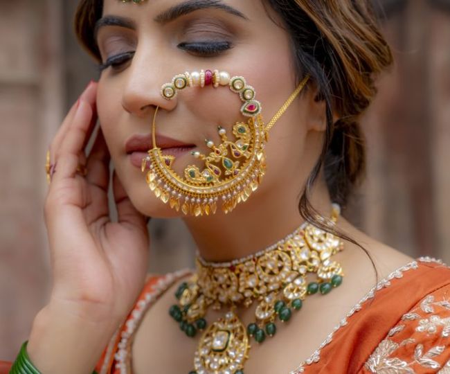 Jodha Nath Designs: शादी के बाद बहू के पहले जन्‍मद‍िन पर दें ये जोधा नथ ...
