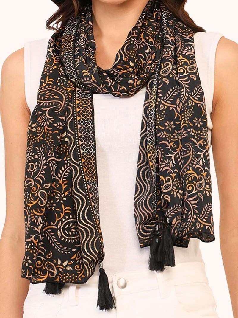 Printed Scarf Designs for Summer Look: बोरिंग टी-शर्ट और कुर्ती में भी ...