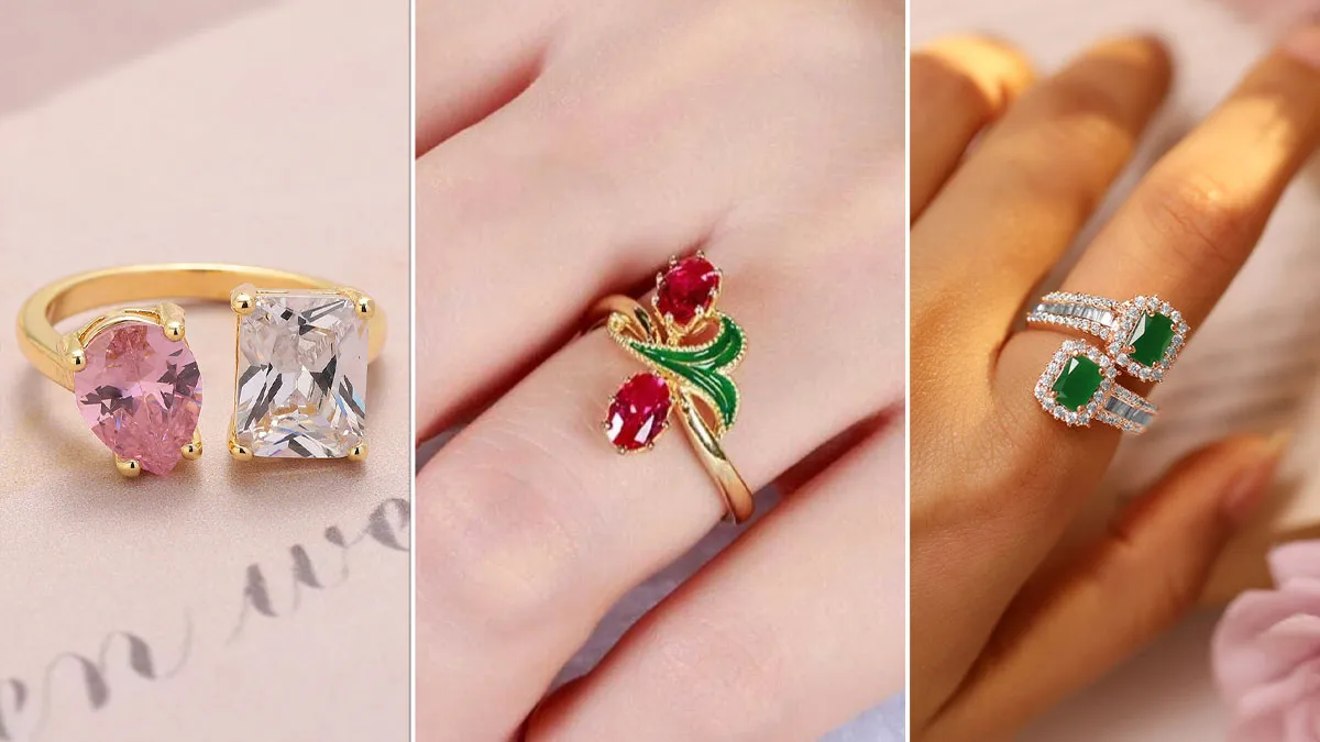 Double Stone Ring Designs: डबल स्टोन रिंग्स हाथों की बढ़ा देगी खूबसूरती ...