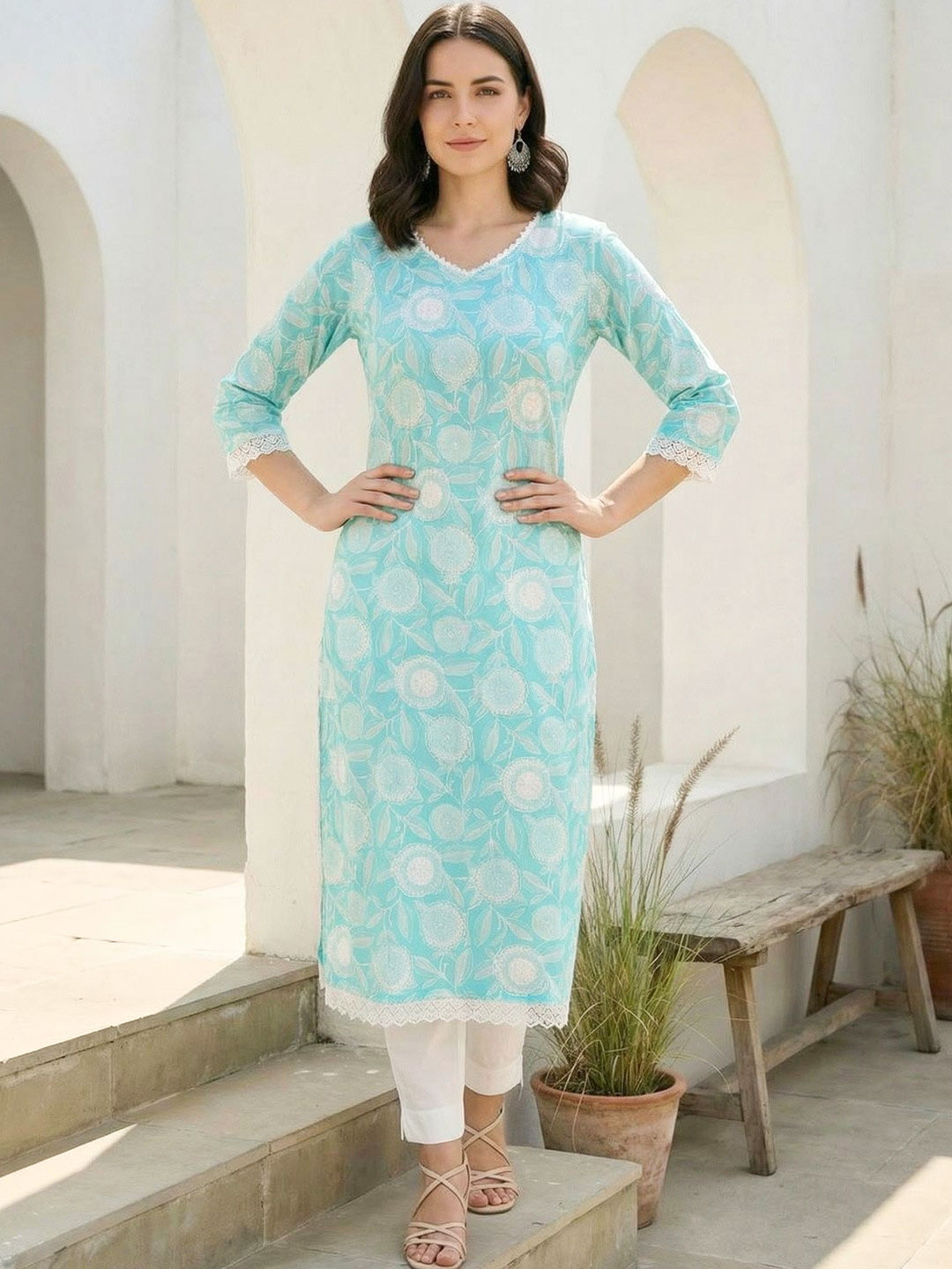 Light Blue Colour Suit Designs for Summer: गर्मियों में कूल और सिंपल ...
