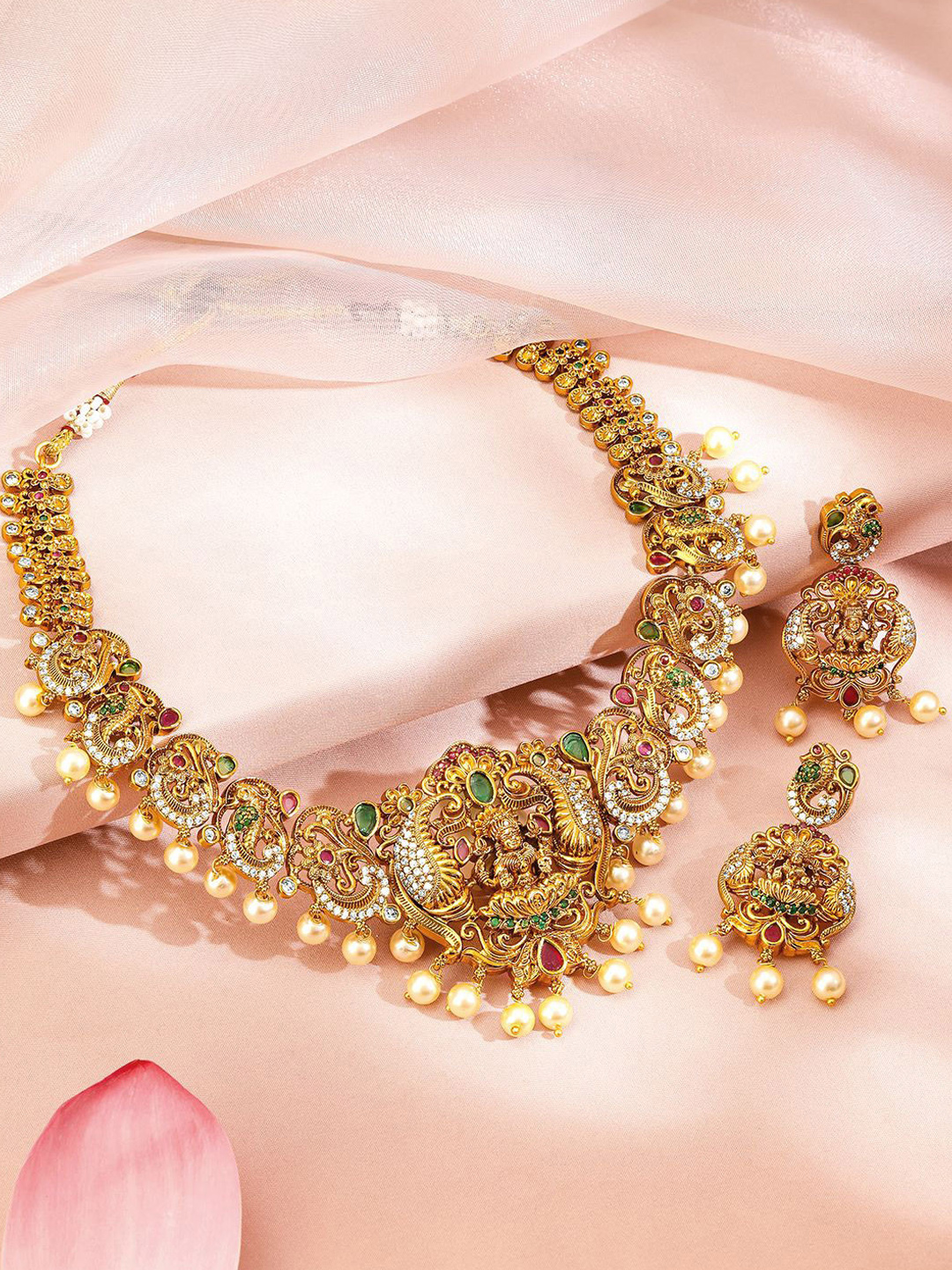 Temple Jewellery Necklace Designs: ट्रेडिशनल ज्वेलरी लवर्स के लिए बेस्ट ...