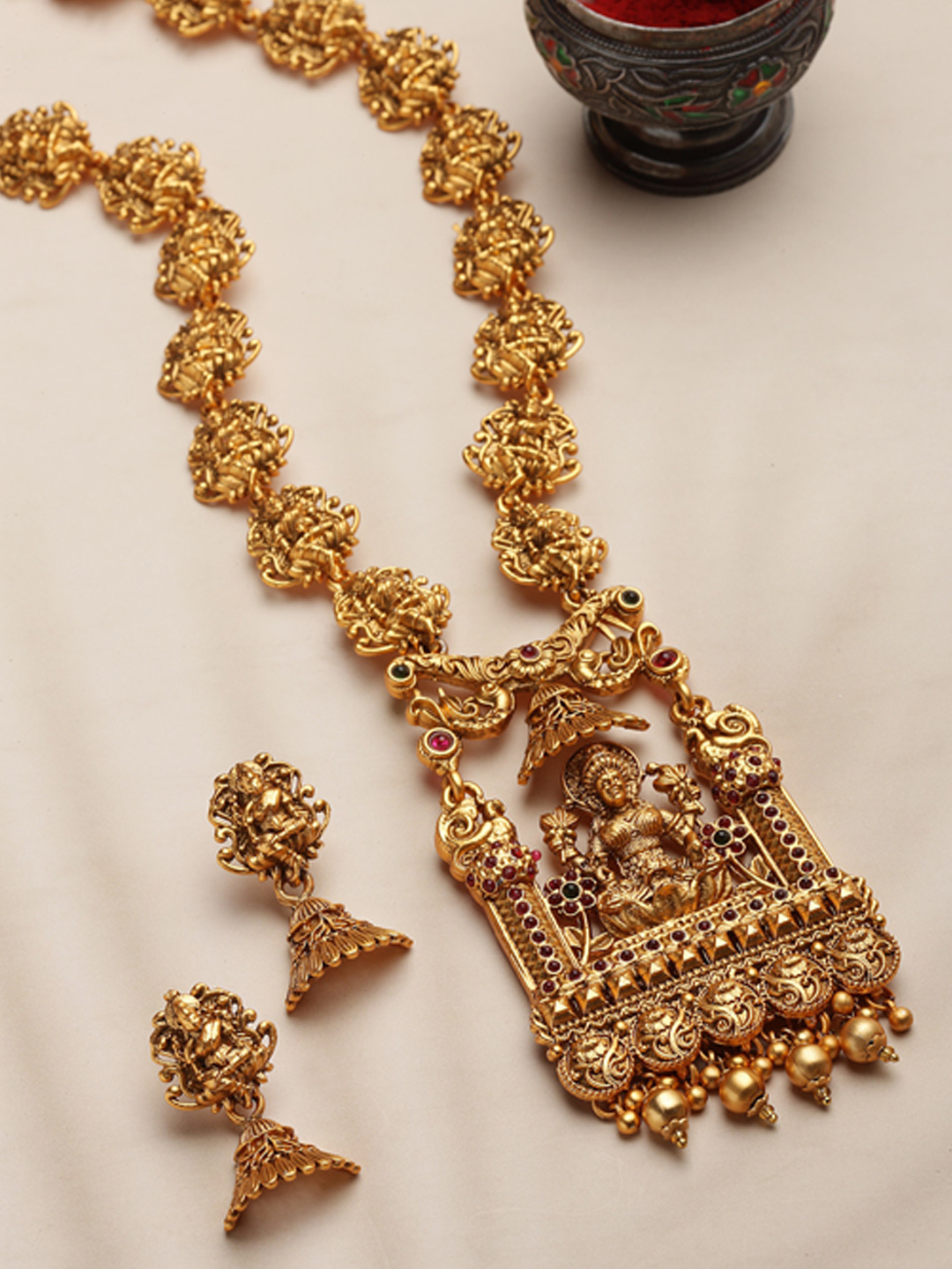 Temple Jewellery Necklace Designs: ट्रेडिशनल ज्वेलरी लवर्स के लिए बेस्ट ...