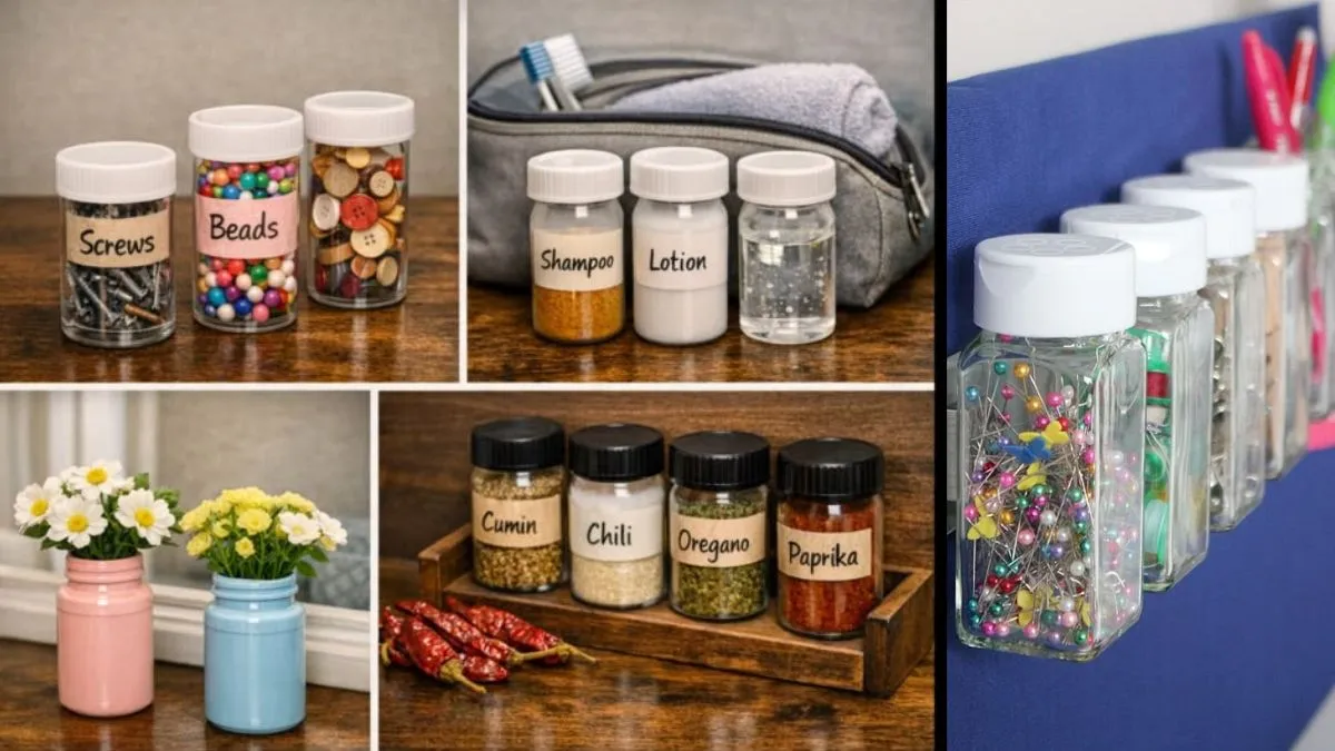 Reuse Empty Medicine Bottles: आप भी फेंक देती हैं दवाई की खाली बोतलें ...