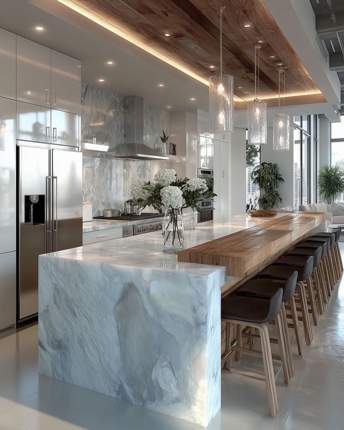 Open Kitchen Slab पर लगवाएं पत्थर के ये डिजाइंस, मिलेगा मॉडर्न और ...