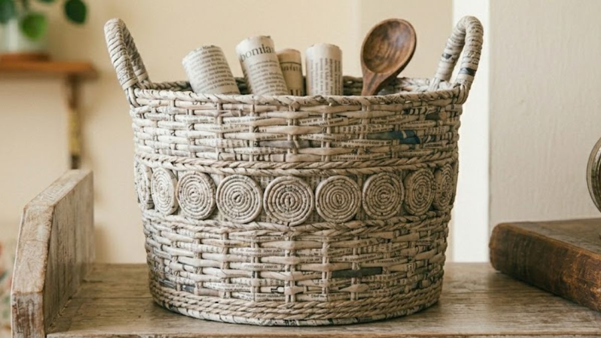 DIY Newspaper Craft: पुराने अखबारों से सजाएं अपना घर, बनाएं ये यूनिक और ...