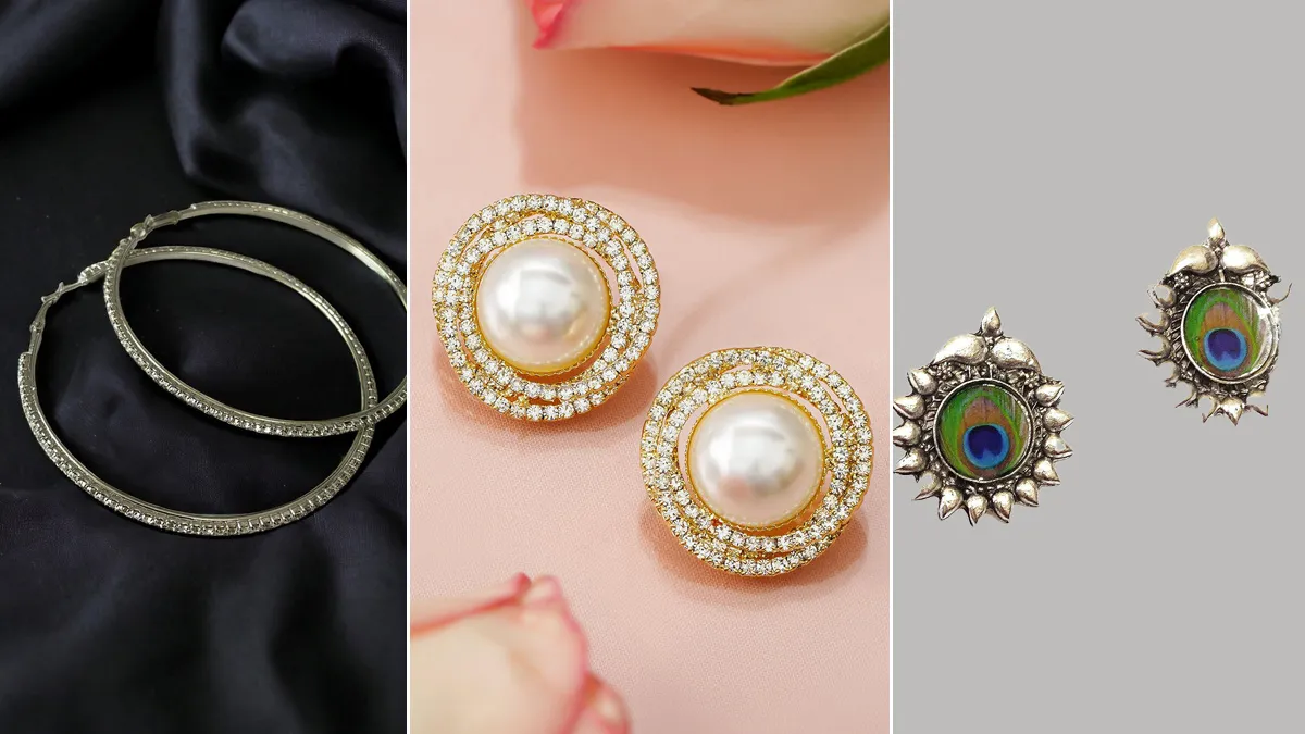 Circle Earring Designs: हर फेस शेप पर सुंदर लगेंगे सर्कल इयररिंग्स ...