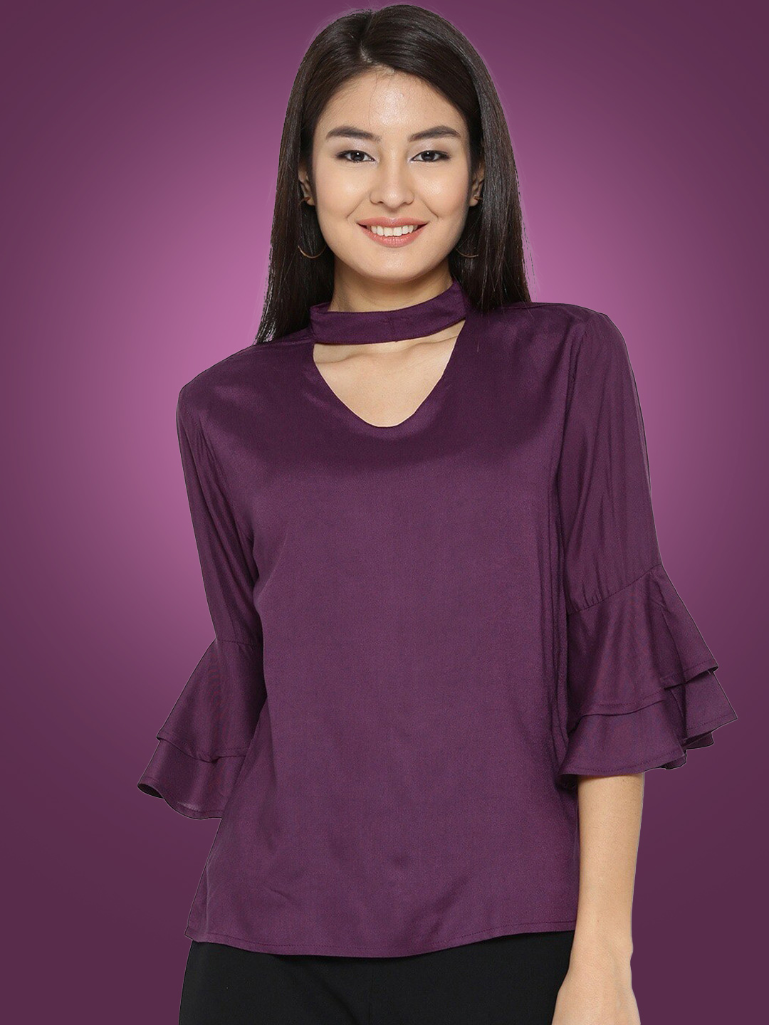 Choker Neck Top Designs: आउटफिट स्टाइल को करें चेंज, वियर करें चोकर नेक ...