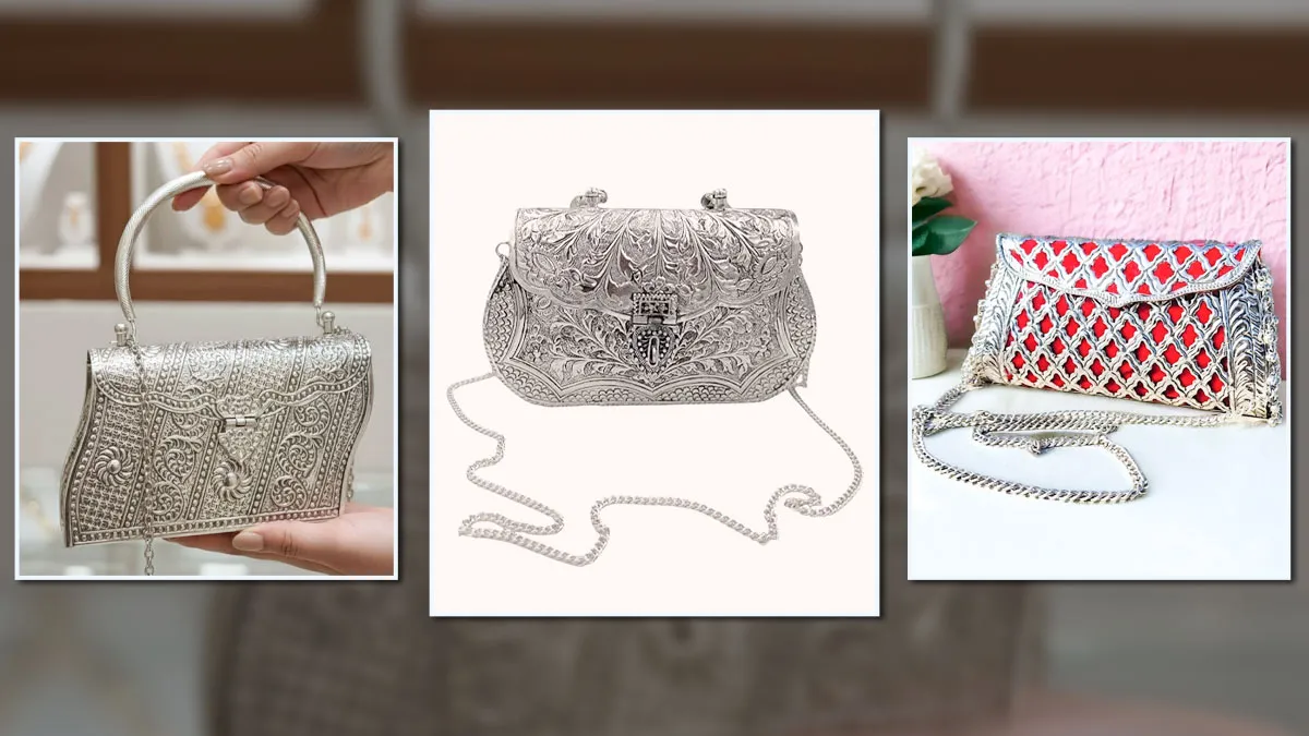Silver Metal Clutch Designs: पार्टी लुक में चार चांद लगा देंगे ये ...