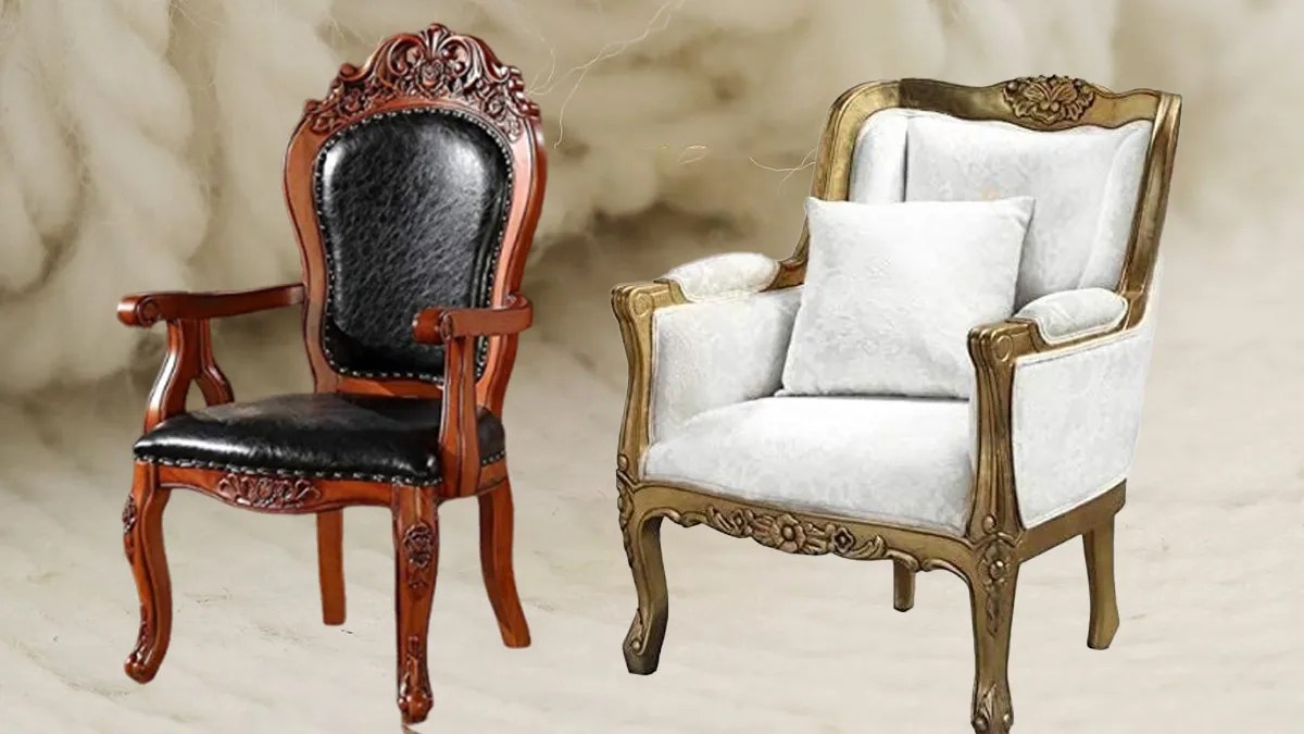 Wooden Chair Designs: घर का लुक बिगाड़ रही हैं प्लास्टिक की कुर्सियां ...