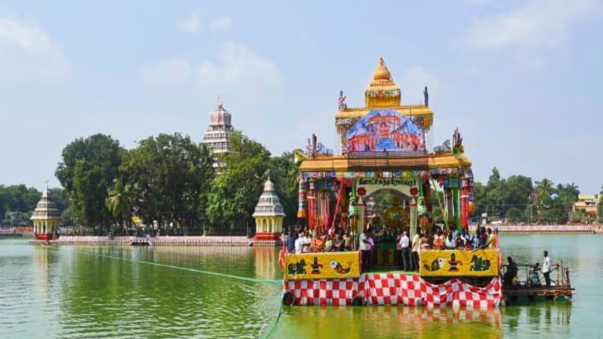மதுரை மீனாட்சி அம்மன் கோவில் தெப்பத்திருவிழா வரலாறு -தெப்பத்திருவிழா ...