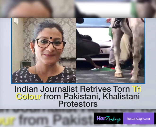 Indian Journalist Retrieves Torn Tri Colour From Pakistani, Khalistani ...