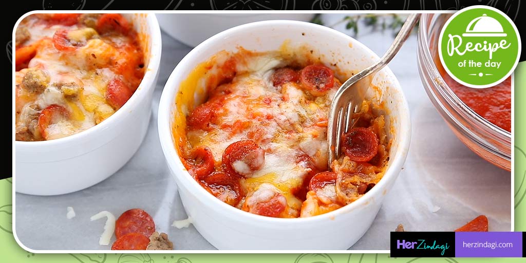Make Cheesy Mug Pizza In Just 2 Minutes In Your Microwave | HerZindagi