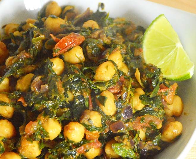 How to Make dry Methi Chole Easy Recipe In Hindi | how to make dry ...