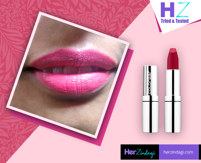 Colorbar Matte Touch Lipstick Tooty Fruity Review And Swatches In Hindi Colorbar Matte Touch Lipstick Tooty Fruity Review And Swatches In Hindi