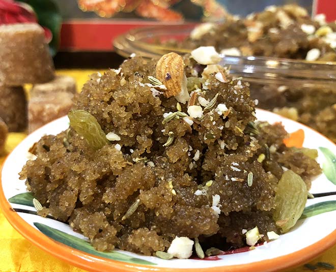 Healthy Delicious Gur And Atta Halwa For Winter Season -Winter Halwa ...