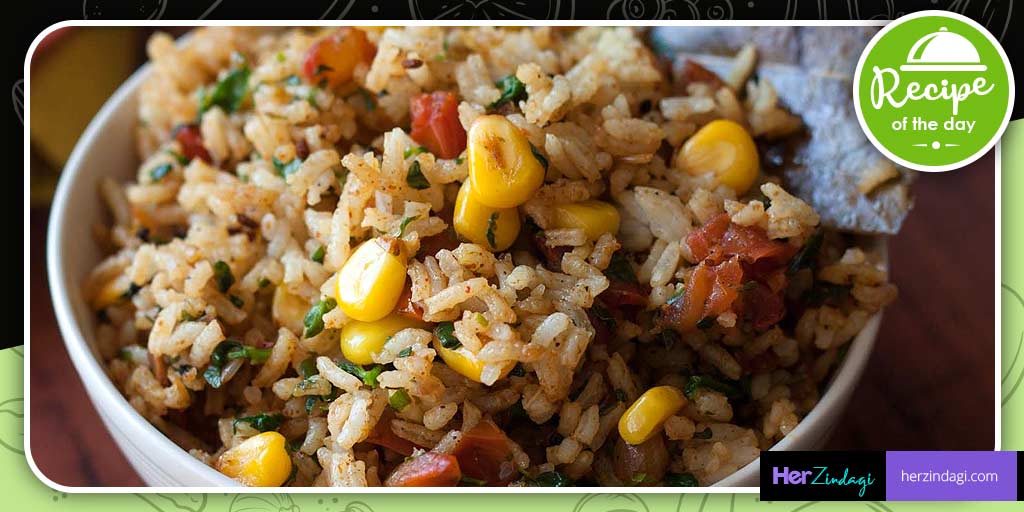 Corn And Methi Pulao, Healthy & Easy To Make Lunch Recipe-Corn And ...