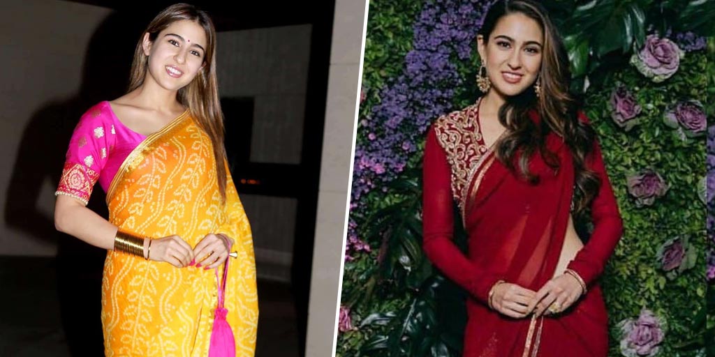 Sara Ali Khan's Unusual Saree Picks Are Perfect Inspo For You This ...