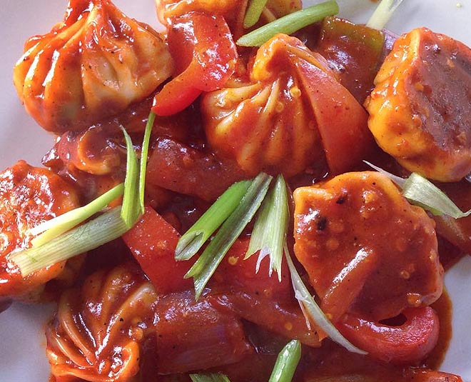 How To Make Chili Momos At Home-अब घर पर लें टेस्‍टी चिली मोमोज का स् ...