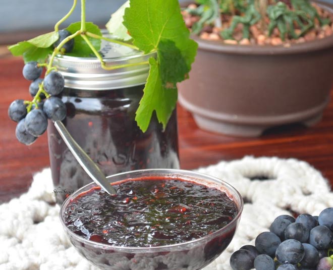how to cook grape chutney at home | how to cook grape chutney at home ...
