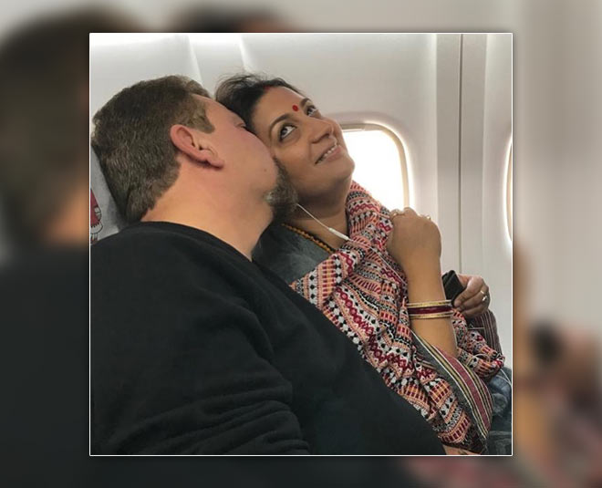 Smriti Irani Share Her Husband Zubin Irani Hilarious Photo On Instagram ... Smriti Irani Share Her Husband Zubin Irani Hilarious Photo On Instagram ...