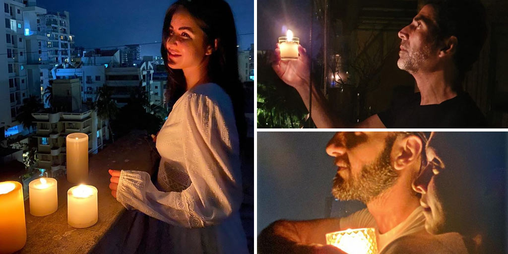 Celebs Support PM Modi’s Light-A-Candle Initiative