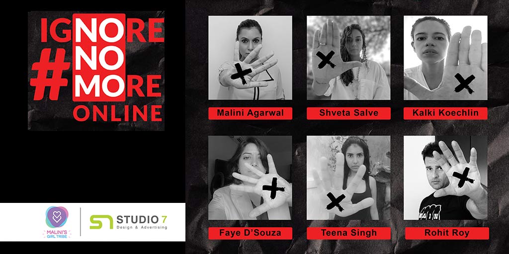 Malini Agarwal Ignore No More Online Campaign Against Sexual Harassment ...
