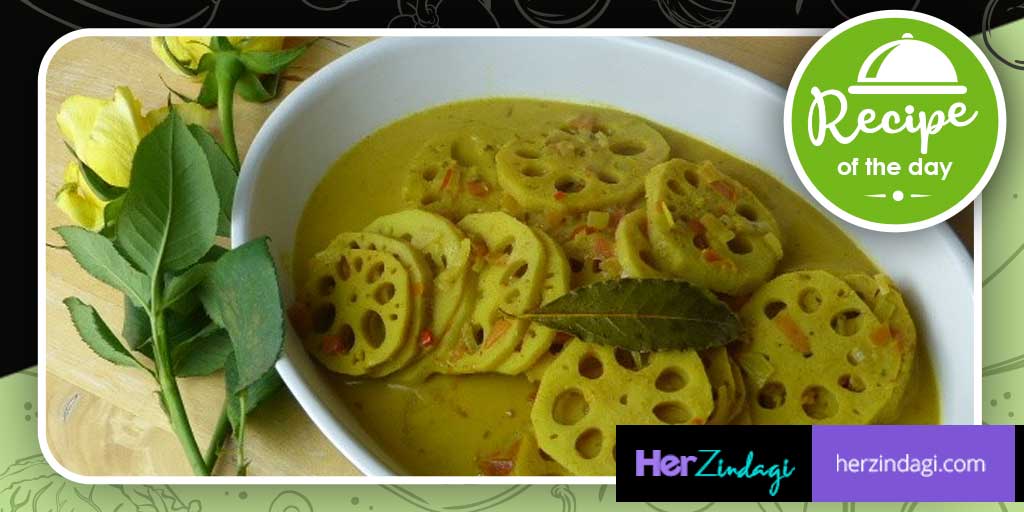 Recipe Of Nadru Yakhni Kashmiri Vegetarian Cuisine-Nadru Yakhni: क्या ...