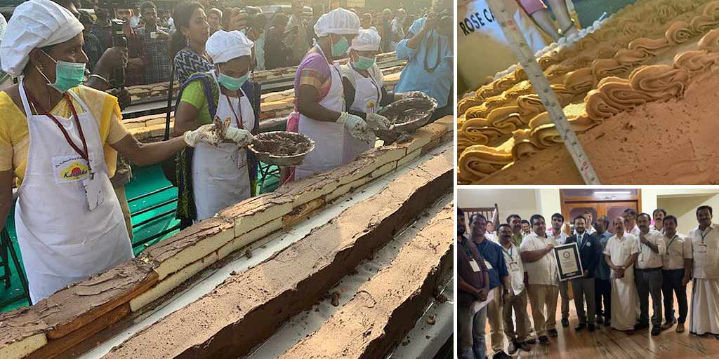 Kerala Creates Guinness World Record With Worlds Largest Cake In Hindi ...