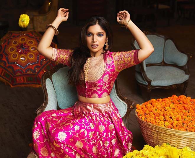 5 Sarees & Lehenga Looks Of Bhumi Pednekar That Will Give You Ideas For ...