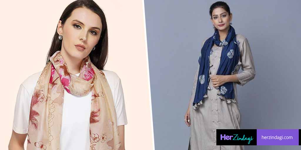 Style Tips: Easy Ways To Get Glamorous Look With Stoles In Summers In ...