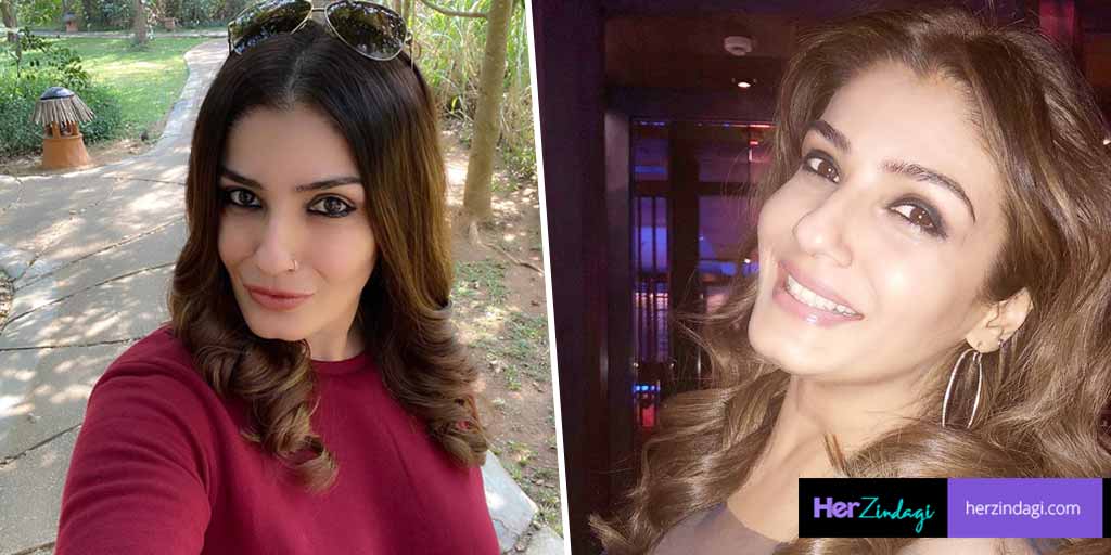 Raveena Tandon Simple Natural Method for Sparkling Toothy Smile -रवीना ...