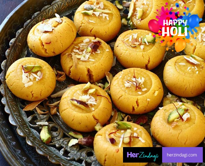 Happy Holi 2020! Celebrate Today With Homemade Kesar Badam Peda ...